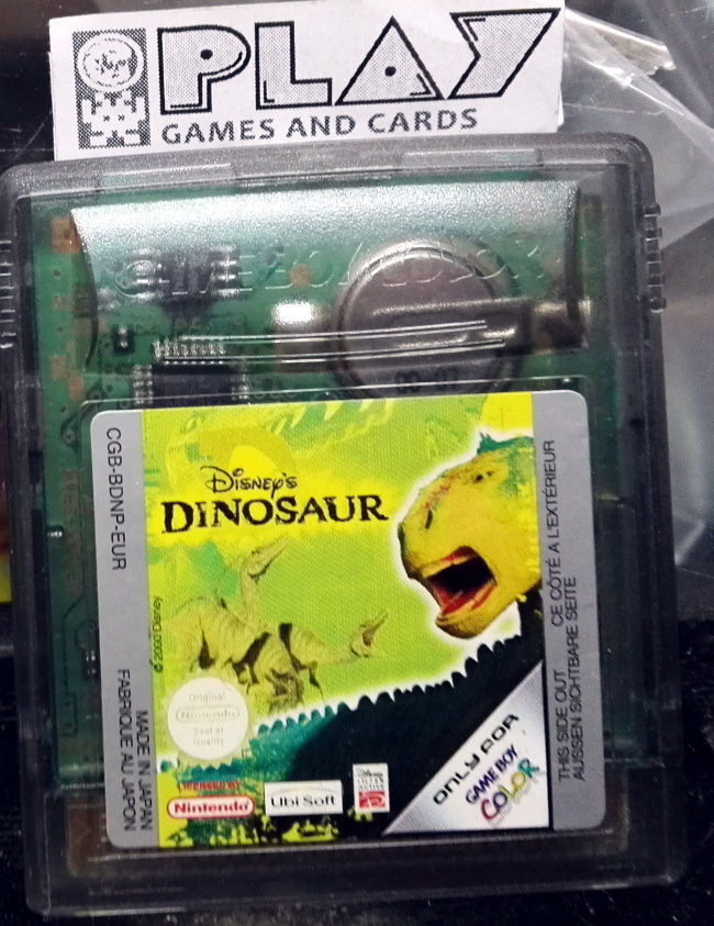 ᐅ GAMIMBO - DISNEY's DINOSAUR CARTUCHO PAL GAME BOY GAMEBOY COLOR GBC ...