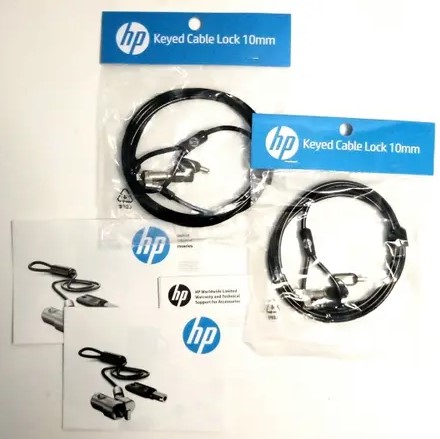 ᐅ GAMIMBO - HP Keyed Cable Lock 10mm de Cables nuevo o de segunda mano